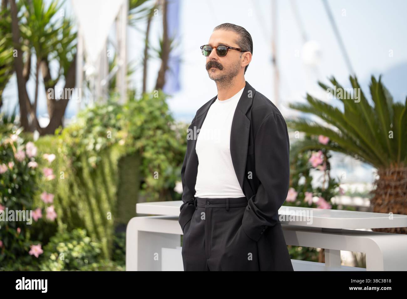 Cannes, France. 18th May, 2025. Shia LaBeouf poses during the ''Slauson ...