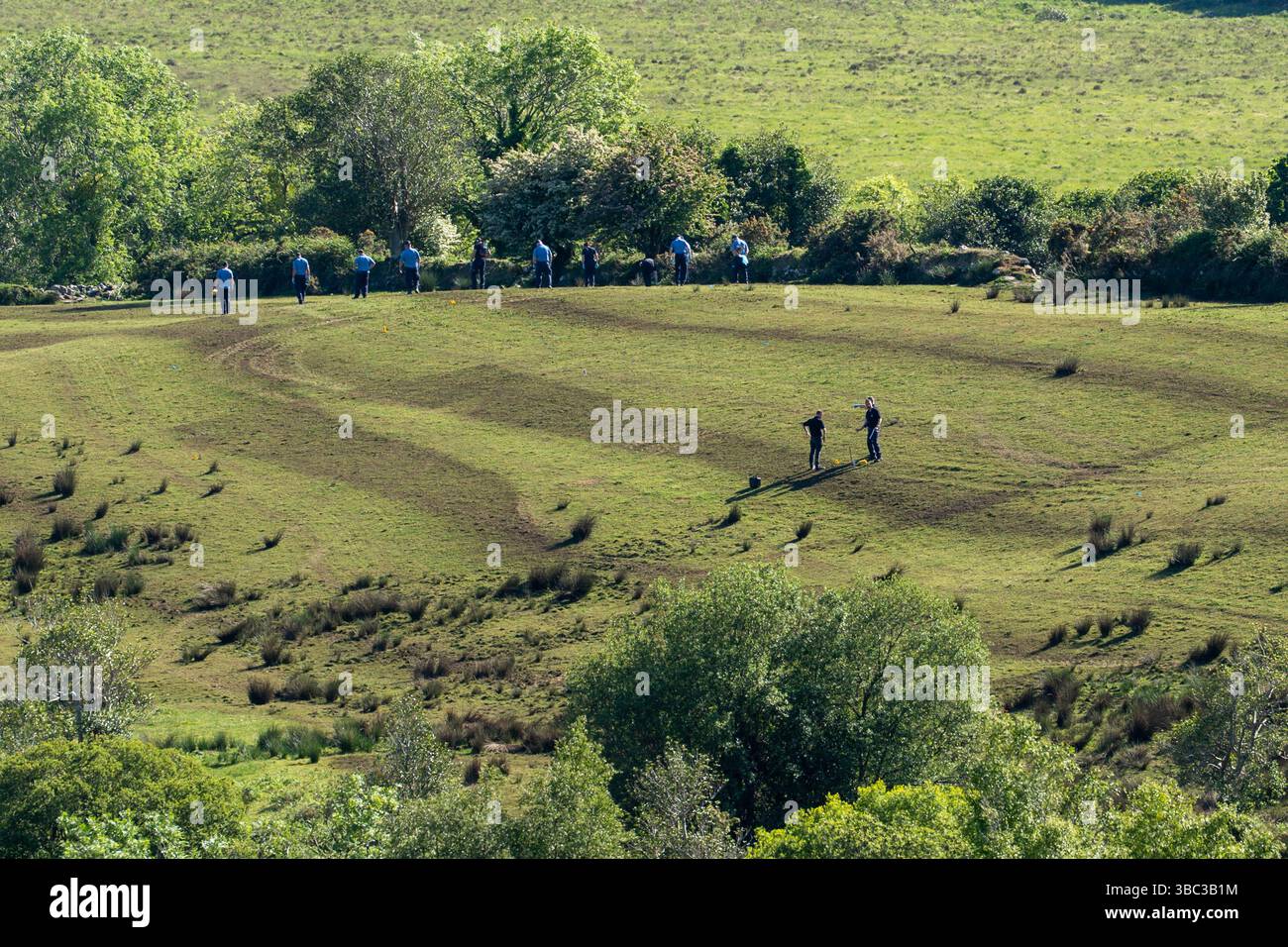 The scene in Carrig East, Kenmare, where Garda are investigating the ...