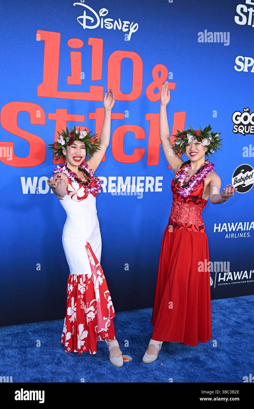 Rayna Lew und Sydney Lew bei der Weltpremiere des Kinofilms Lilo ...