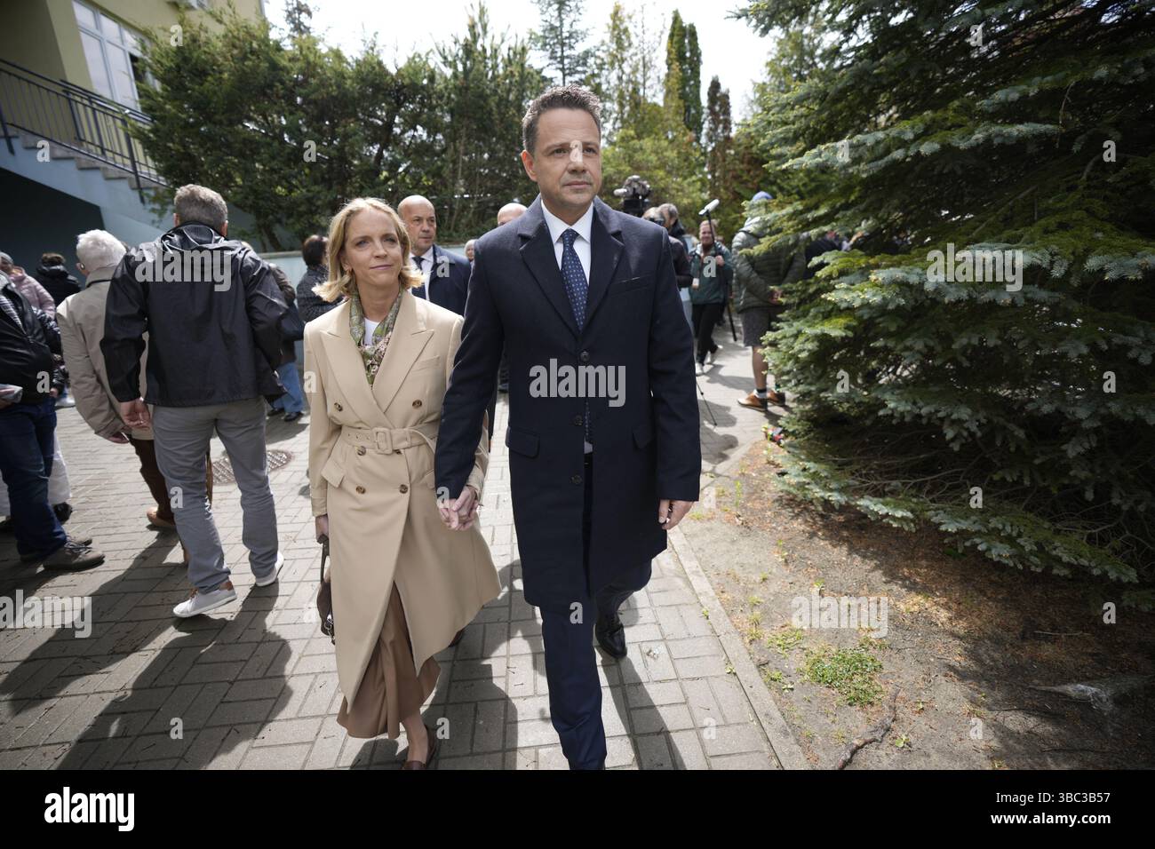 Warsaw, Poland. 18th May, 2025. Presidential candidate and mayor of ...