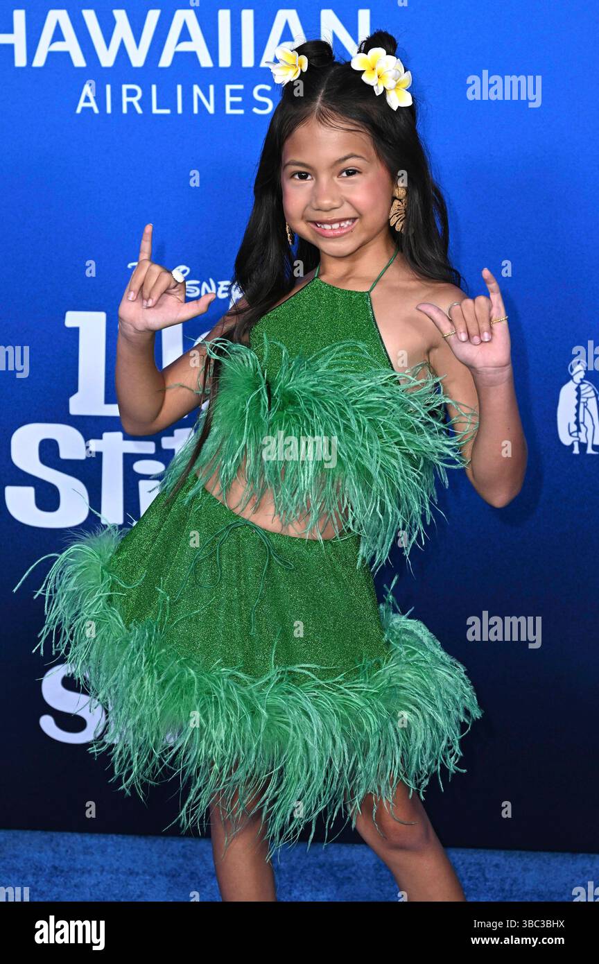 Maia Kealoha bei der Weltpremiere des Kinofilms Lilo & Stitch im El ...