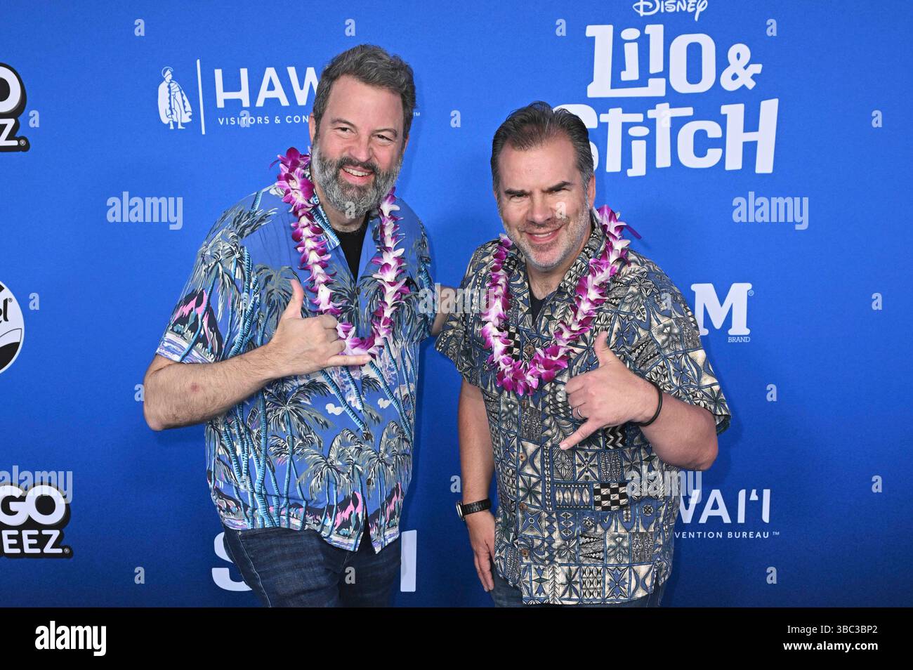 Paul Debevec mit Gast bei der Weltpremiere des Kinofilms 'Lilo & Stitch ...