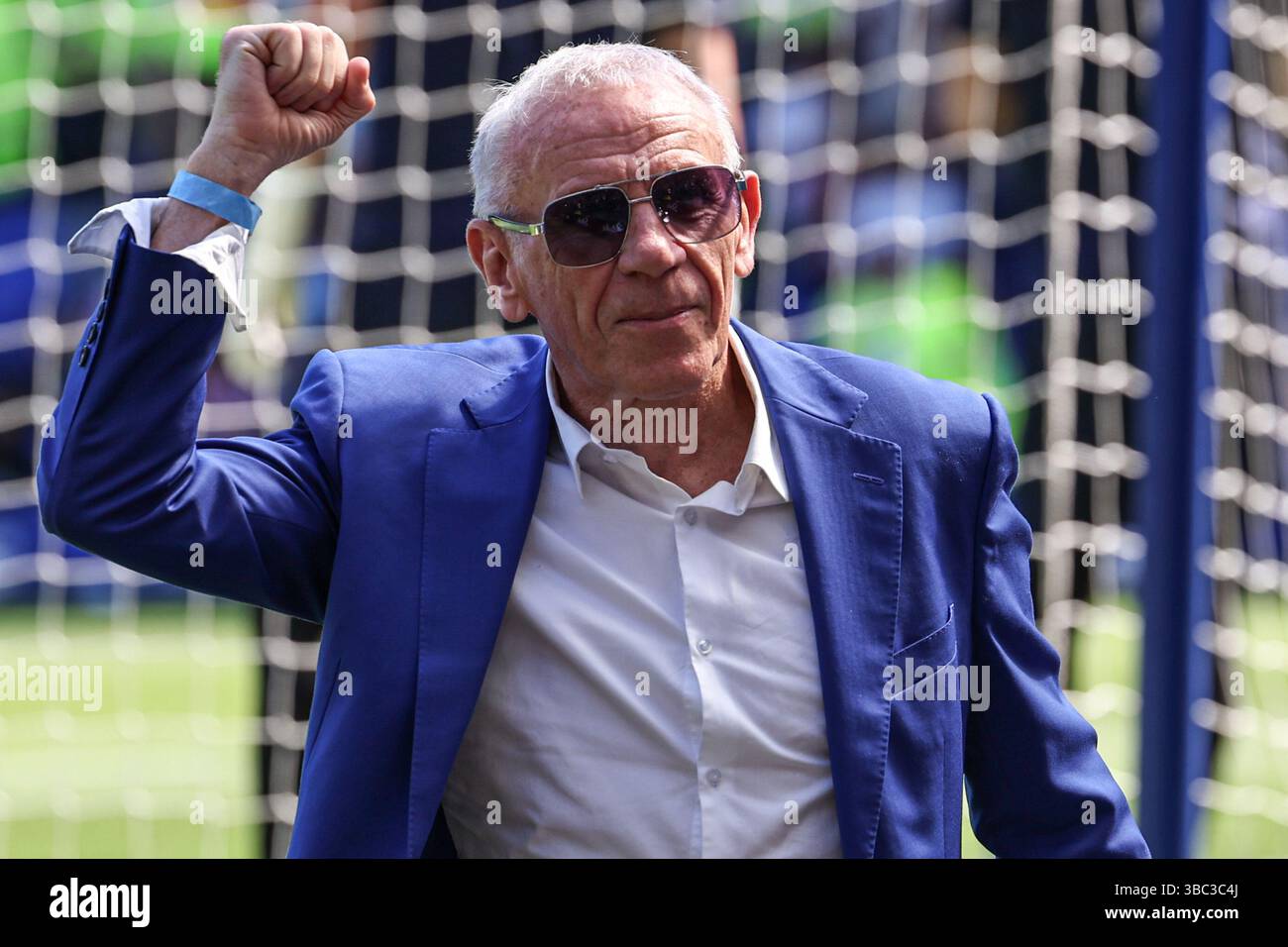 Former Everton player Peter Reid ahead of the Premier League match ...