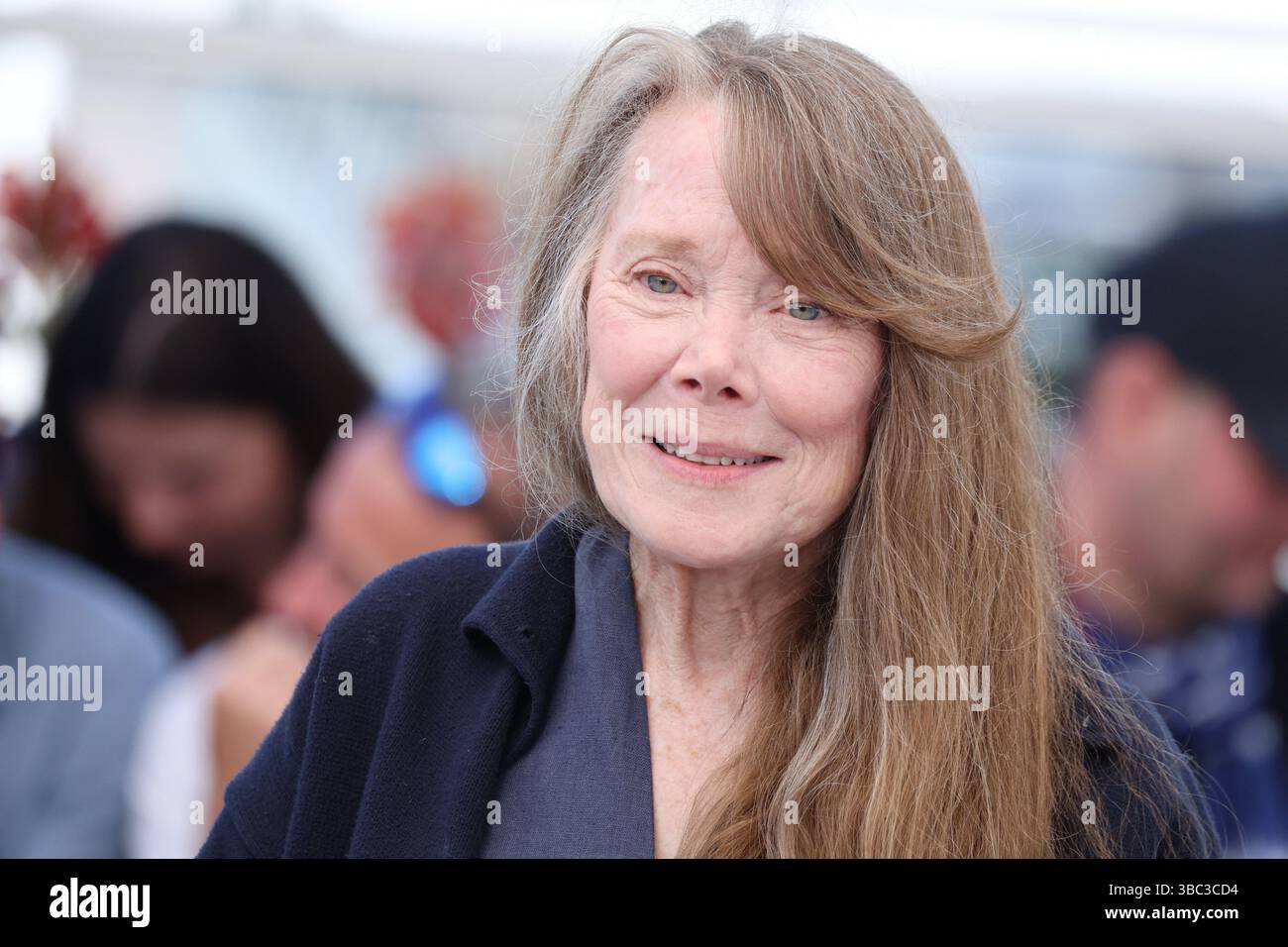 Cannes, France. 18th May, 2025. Sissy Spacek posing during the Die My Love photocall at the 78th ...