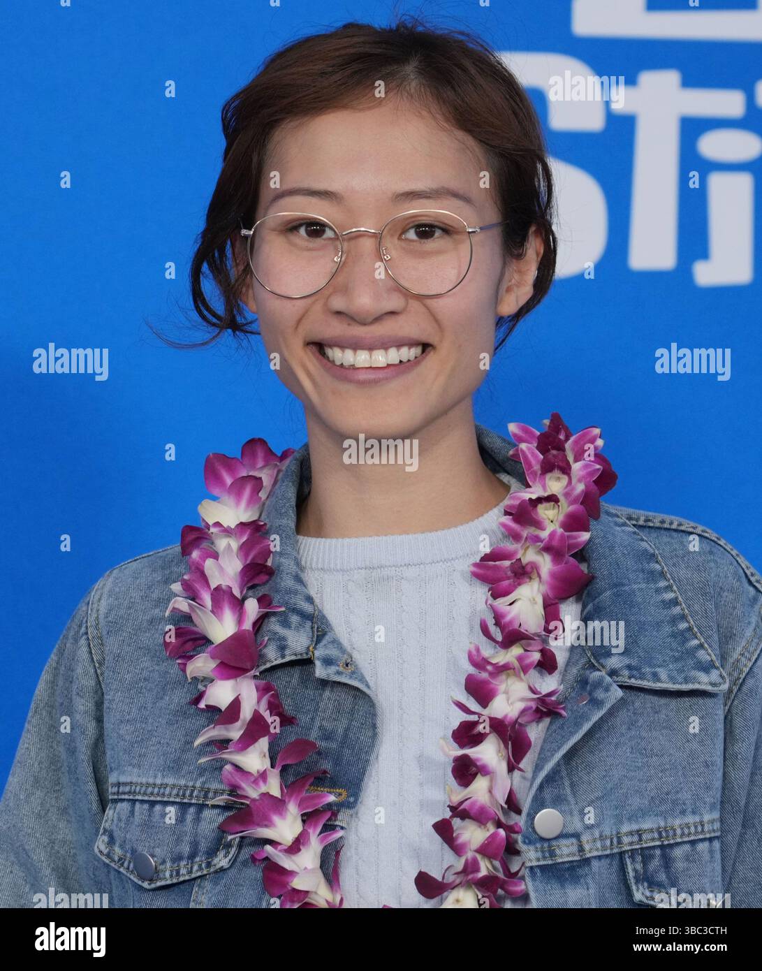 Los Angeles, USA. 14th Apr, 2025. Leenda Dong arrives at the Disney's ...