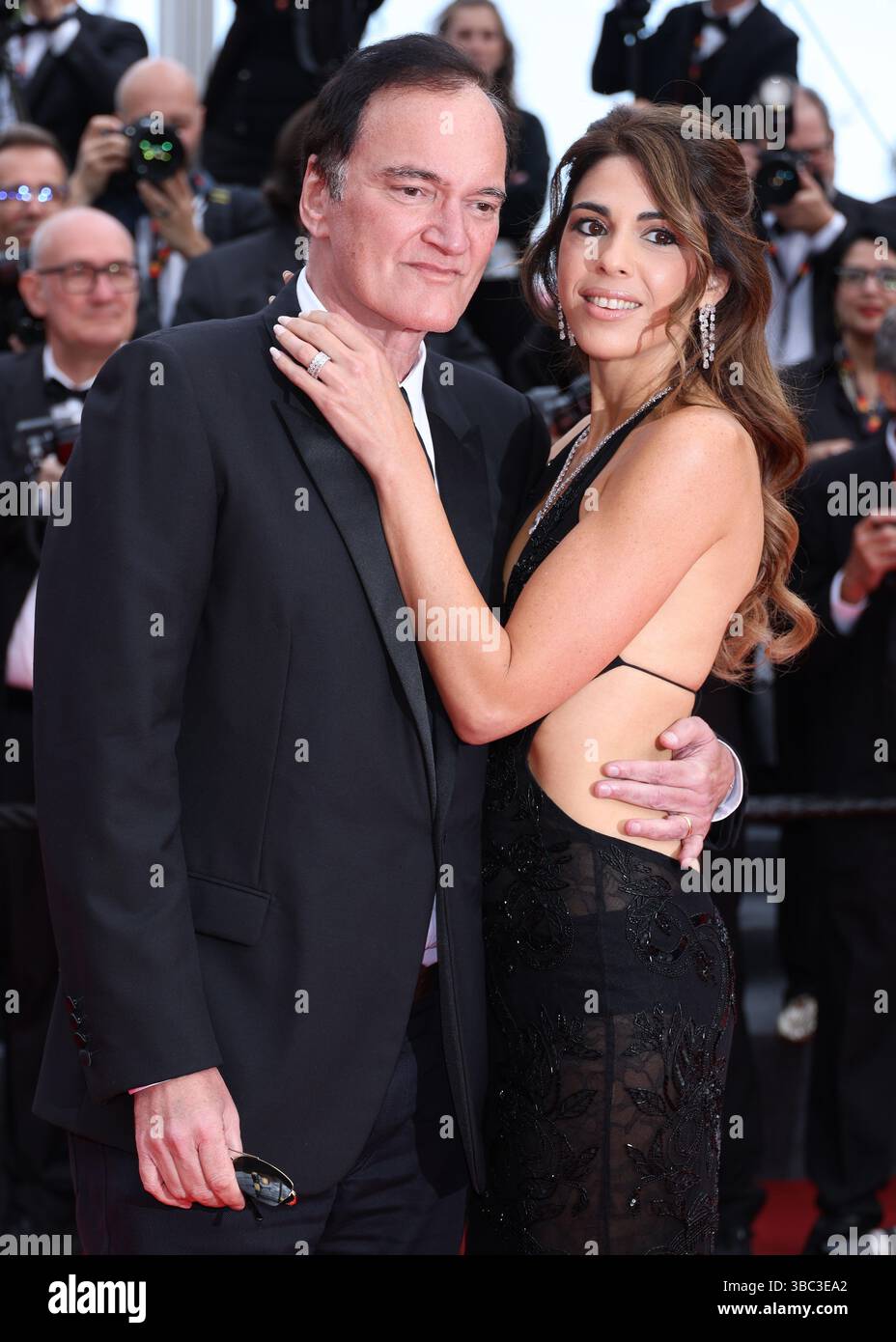 Daniella Tarantino and Quentin Tarantino attend the "Nouvelle Vague ...