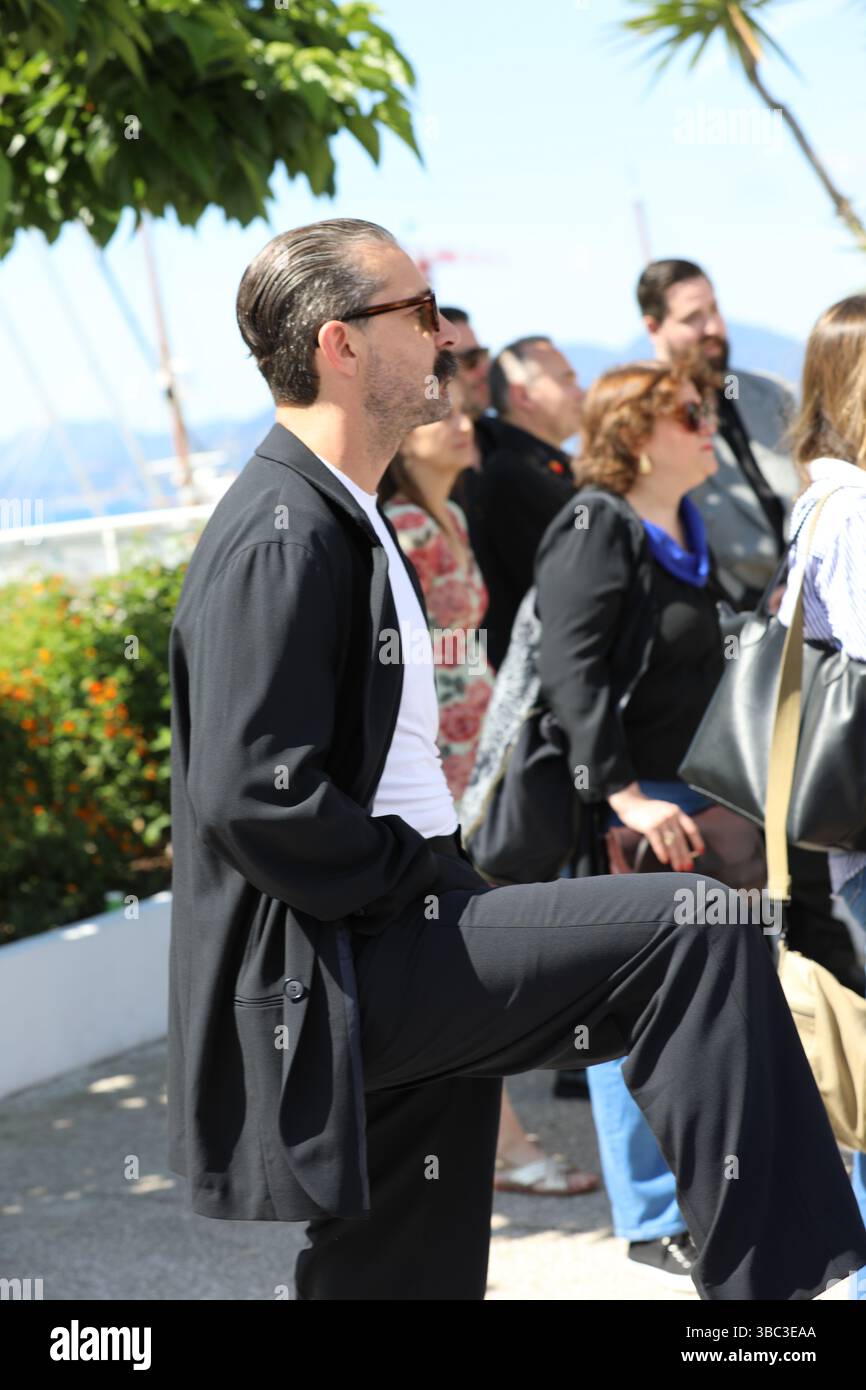 May 18, 2025, Cannes, Cote D'azur, France: SHIA LABEOUF poses during ...