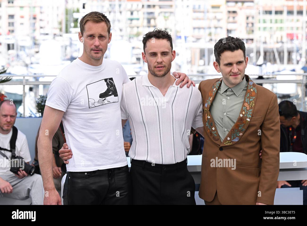 Cannes, France. May 18th, 2025. Alexander Skarsgard, Harry Lighton and ...