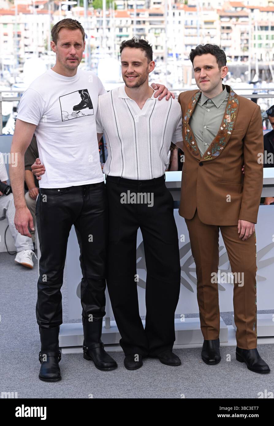 Cannes, France. May 18th, 2025. Alexander Skarsgard, Harry Lighton and ...