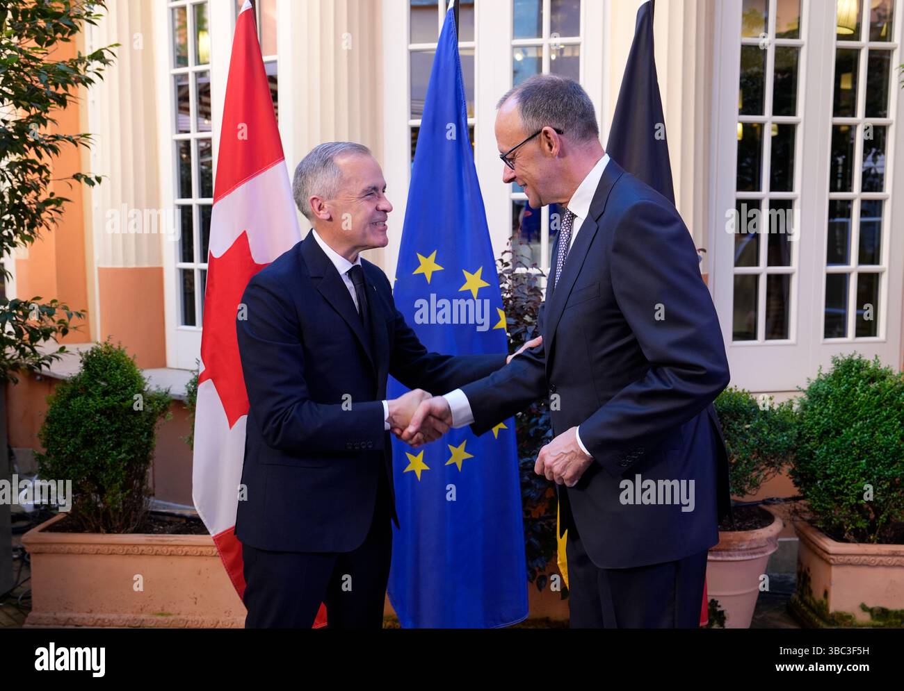 Rome, Italy. 18th May, 2025. Prime Minister Mark Carney meets with ...