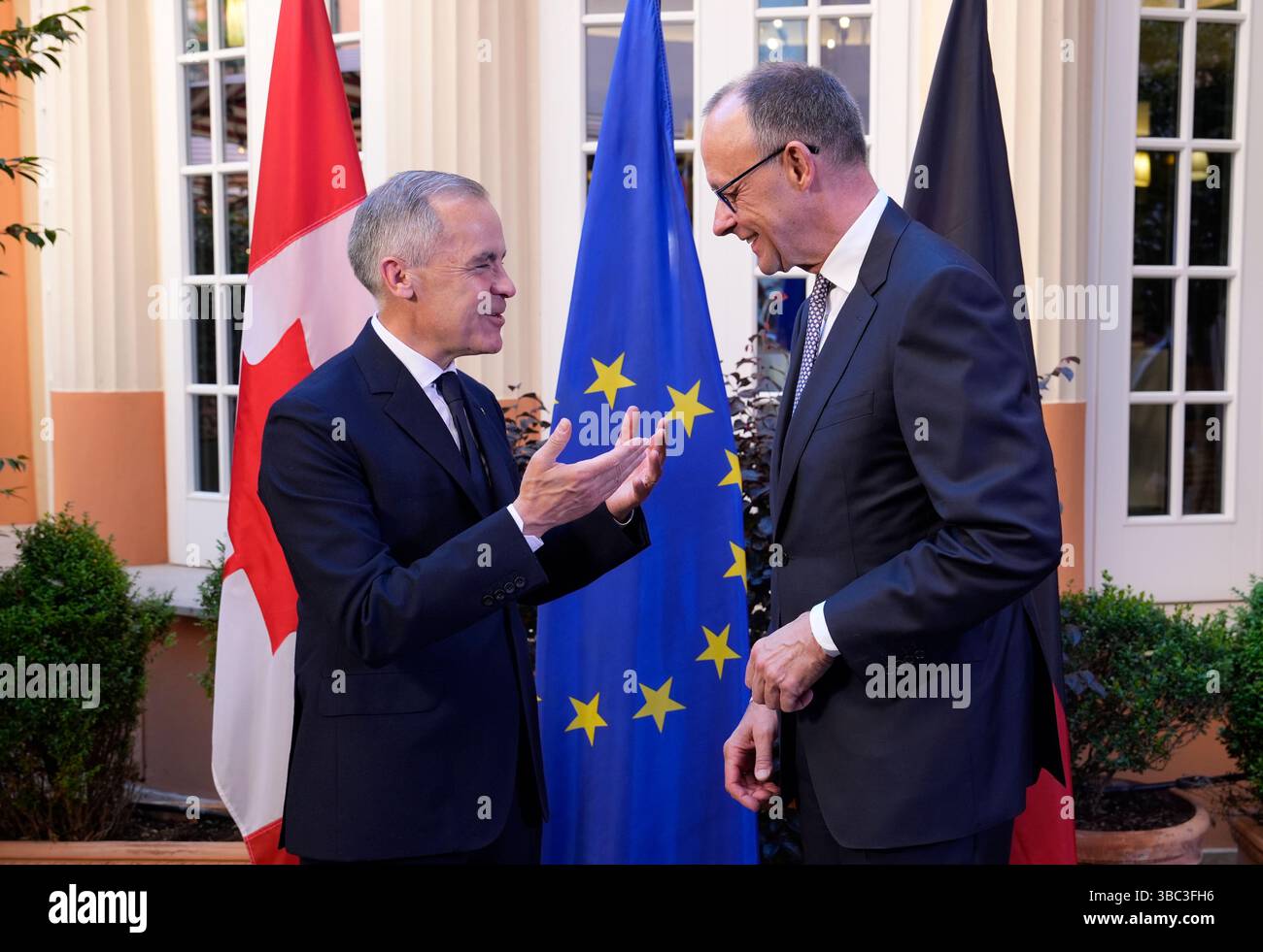 Rome, Italy. 18th May, 2025. Prime Minister Mark Carney meets with ...