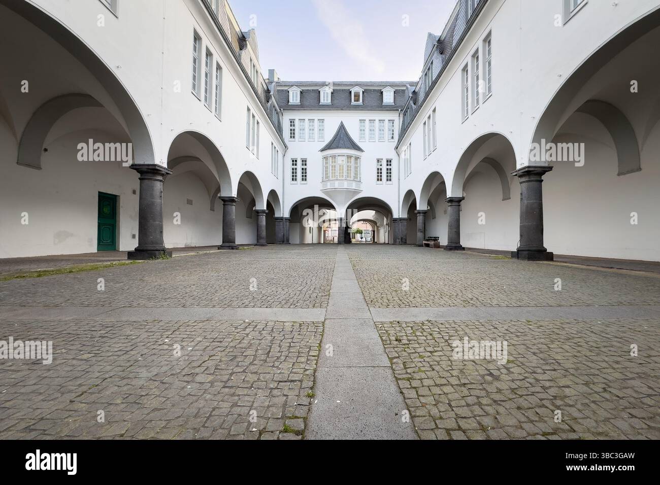Unique historic architecture is displayed in Saarbrücken, Germany ...