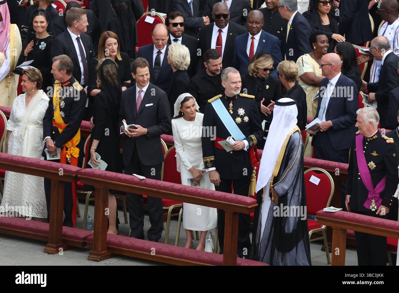 Rome, Italy. 18th May, 2025. Rome, Rite of Enthronement of Pope Leo XIV ...