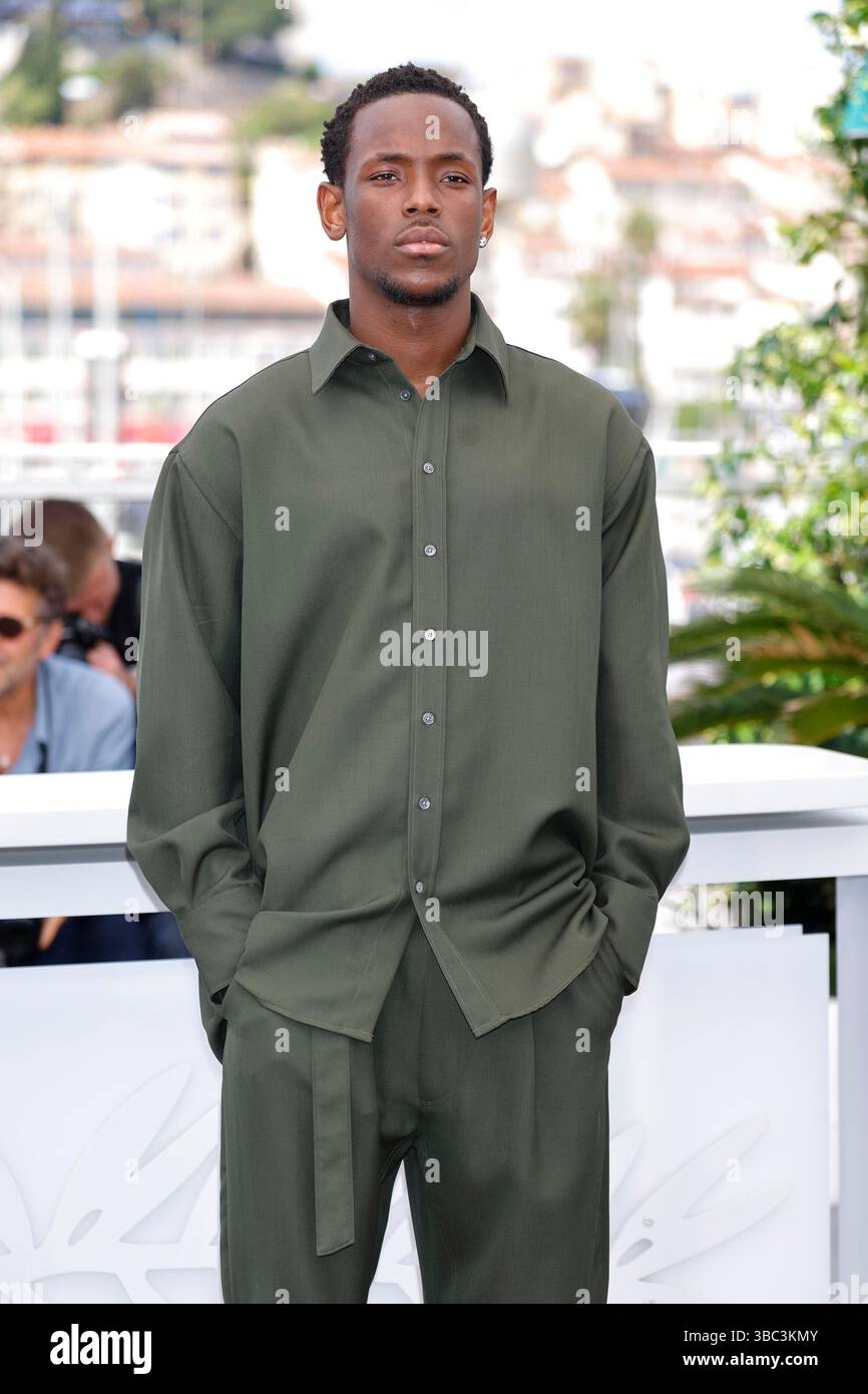 Michael Ward poses at the photocall of 'Eddington' during the 78th ...