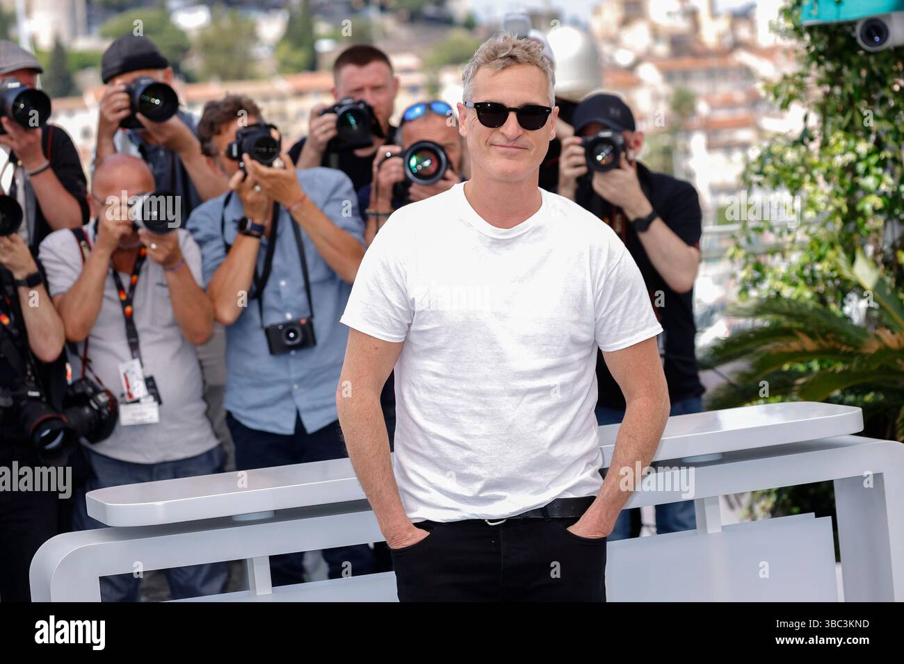 Joaquin Phoenix poses at the photocall of 'Eddington' during the 78th ...