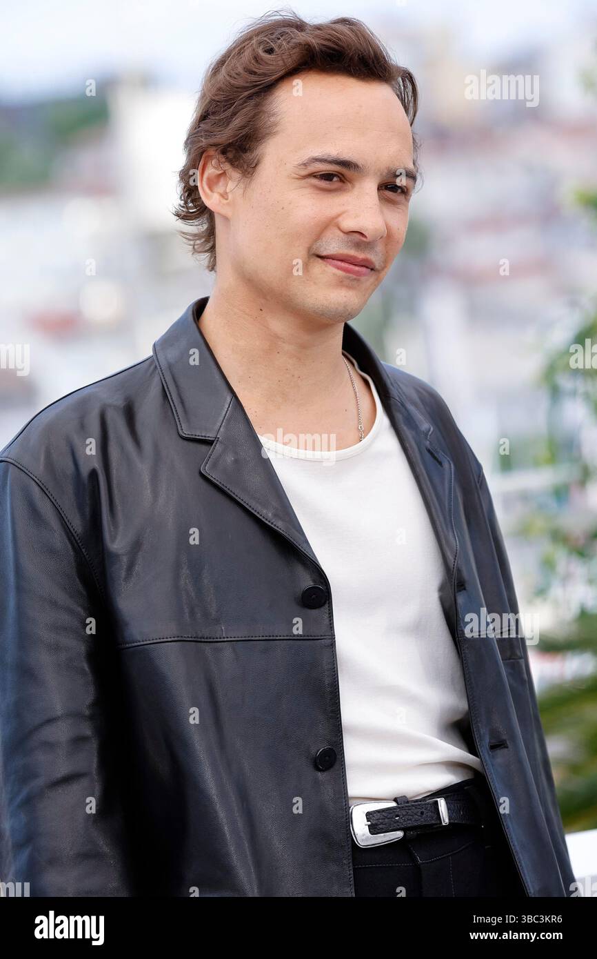 Frank Dillane poses at the photocall of 'Urchin' during the 78th Cannes ...