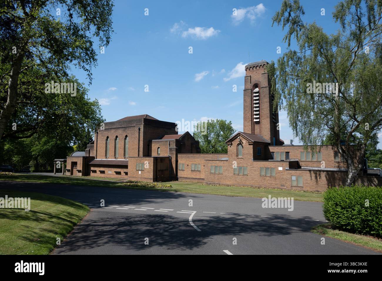 The crematorium, Lodge Hill Cemetery, Selly Oak, Birmingham, West ...