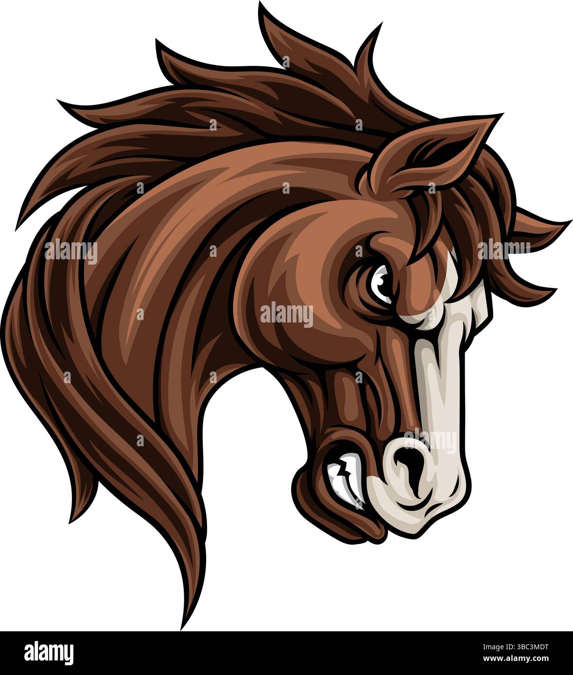 horse sports mascot 2025 A13 set1-103 Stock Vector Image & Art - Alamy