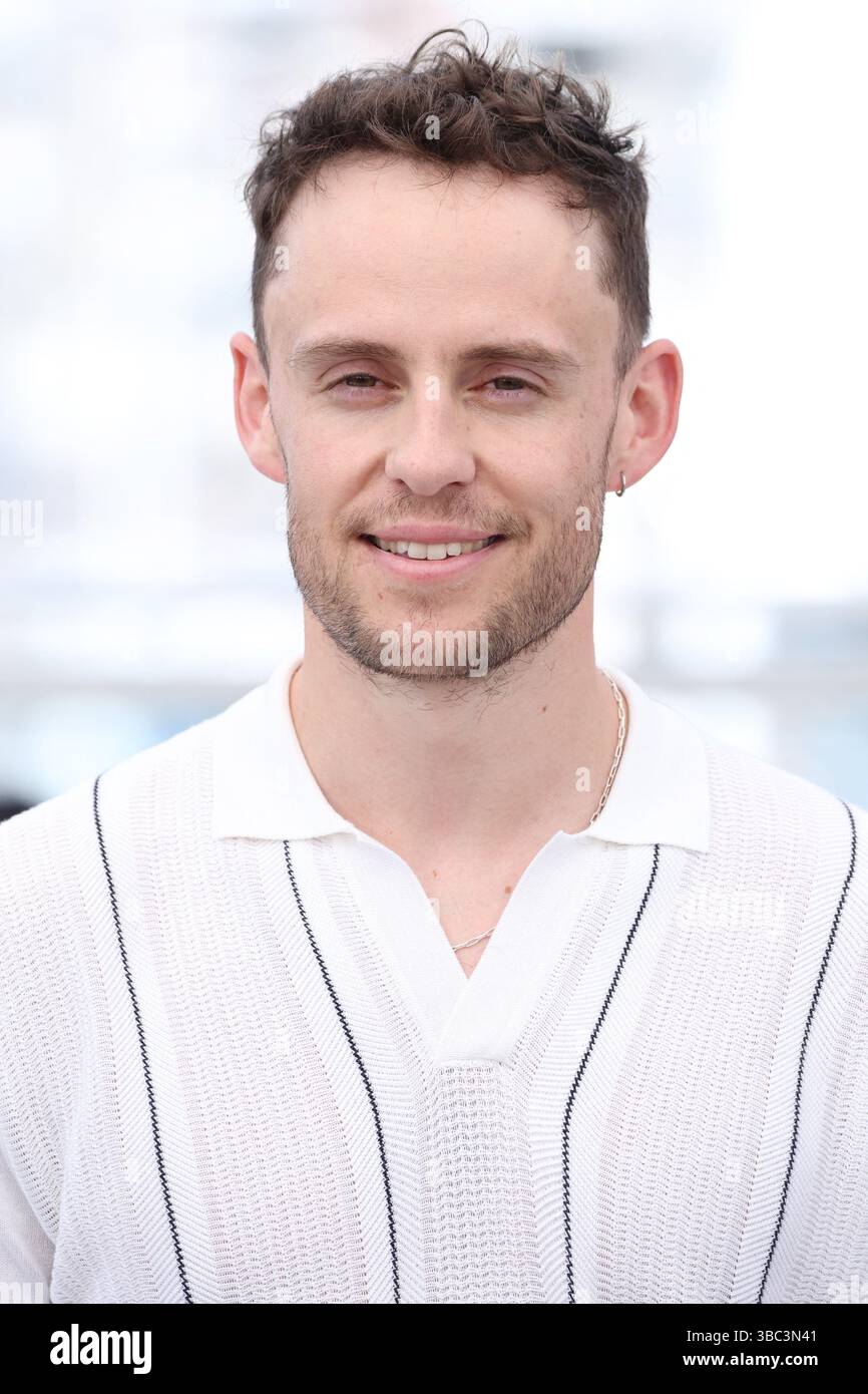 Cannes, France. 18th May, 2025. Harry Lighton posing during the Pillion ...