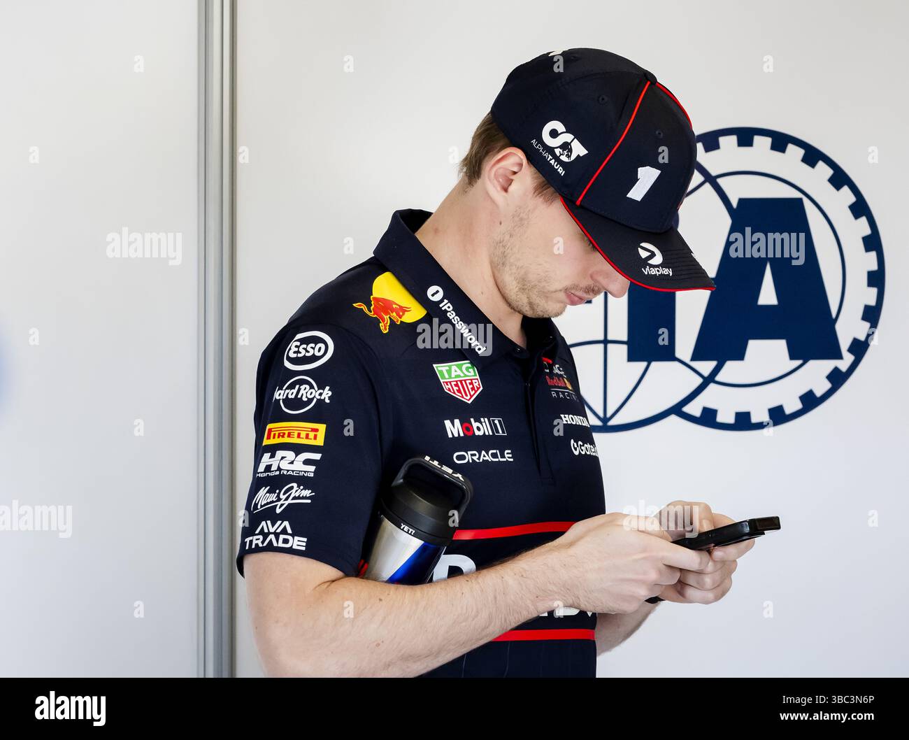 IMOLA - Max Verstappen (Red Bull Racing) prior to the Emilia-Romagna ...