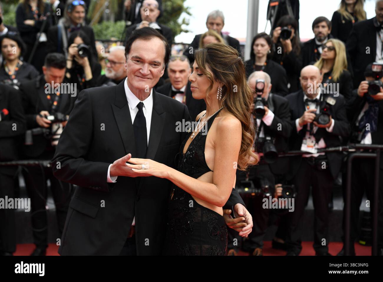 Quentin Tarantino und Daniella Tarantino bei der NOUVELLE VAGUE ...