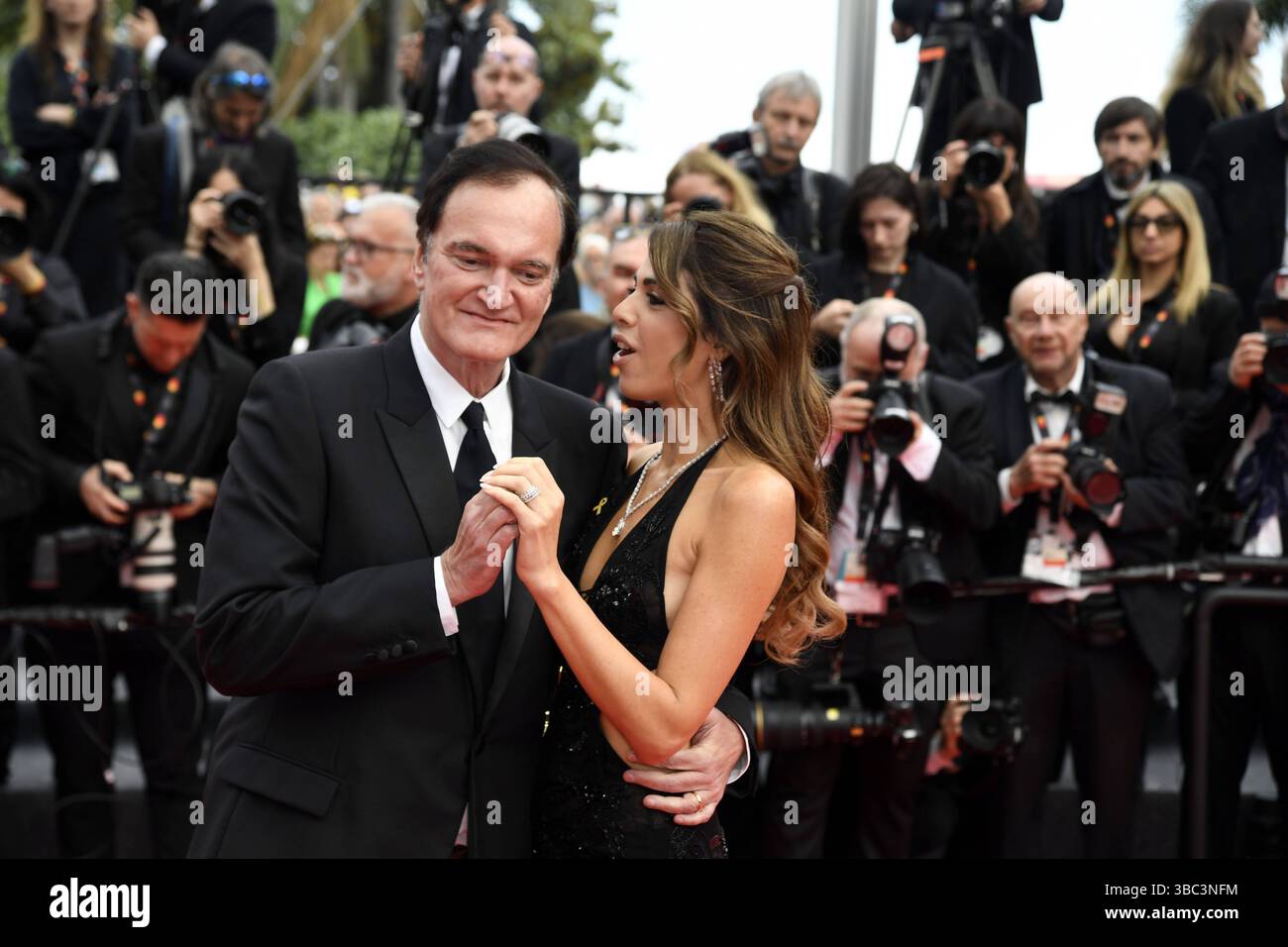 Quentin Tarantino und Daniella Tarantino bei der NOUVELLE VAGUE ...