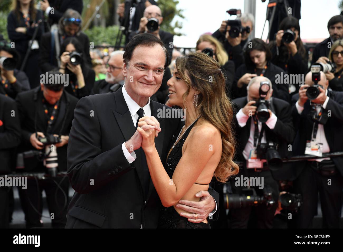 Quentin Tarantino und Daniella Tarantino bei der NOUVELLE VAGUE ...