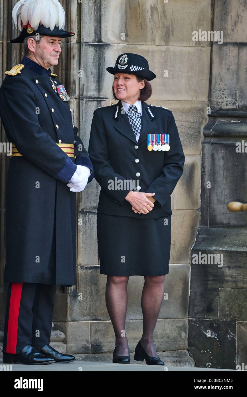 Edinburgh Scotland, UK 18 May 2025. Chief Constable Jo Farrell at The ...
