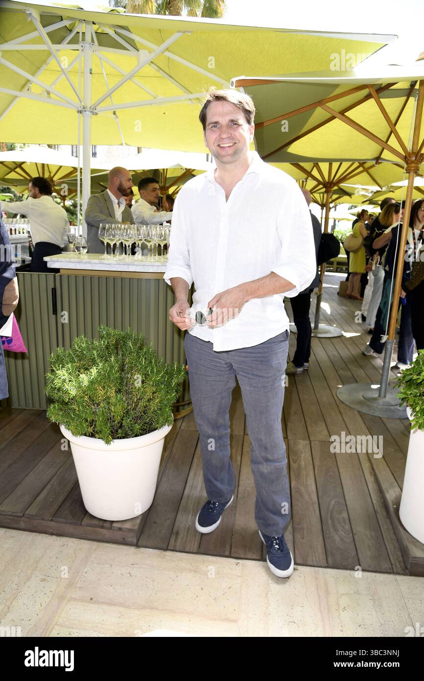 Pierre Kiwitt beim Medienboard Empfang in Cannes am 17.05.2025 ...