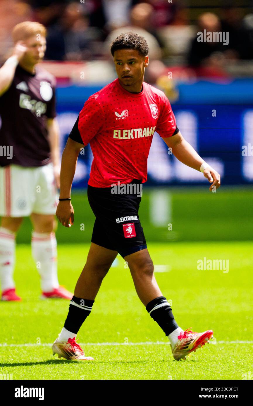 Amsterdam, Netherlands. 18th May, 2025. AMSTERDAM, 18-05-2025, Johan ...