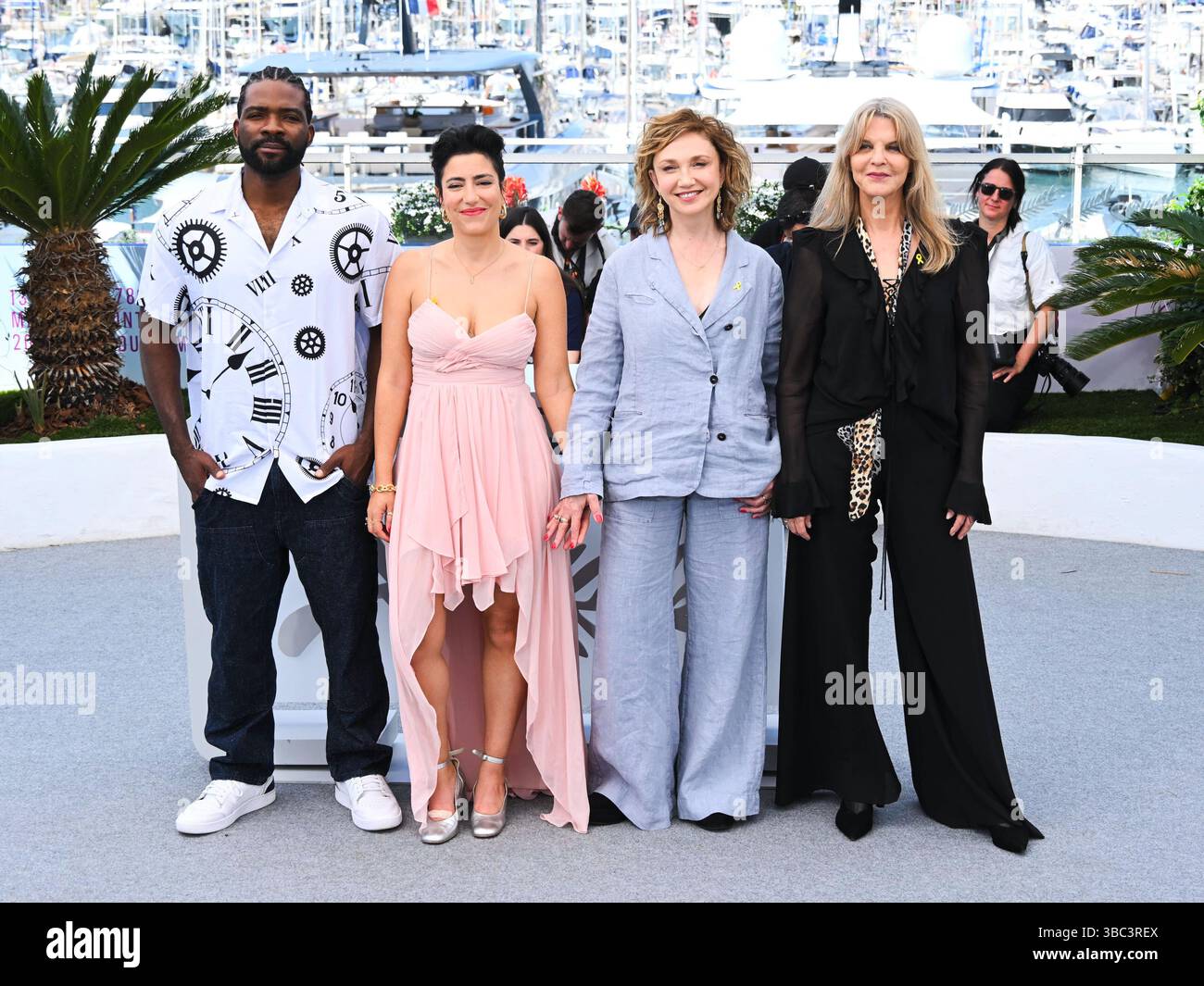 Cannes, France. 18th May, 2025. day 6 - Photocall of the film "Mama ...