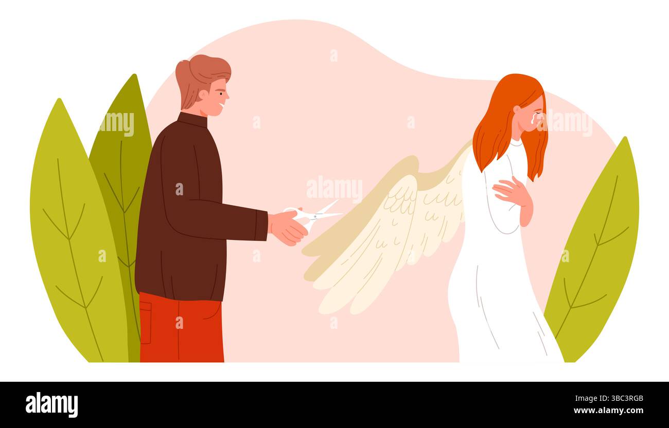 Toxic relationships in couple, emotional manipulation and family abuse ...