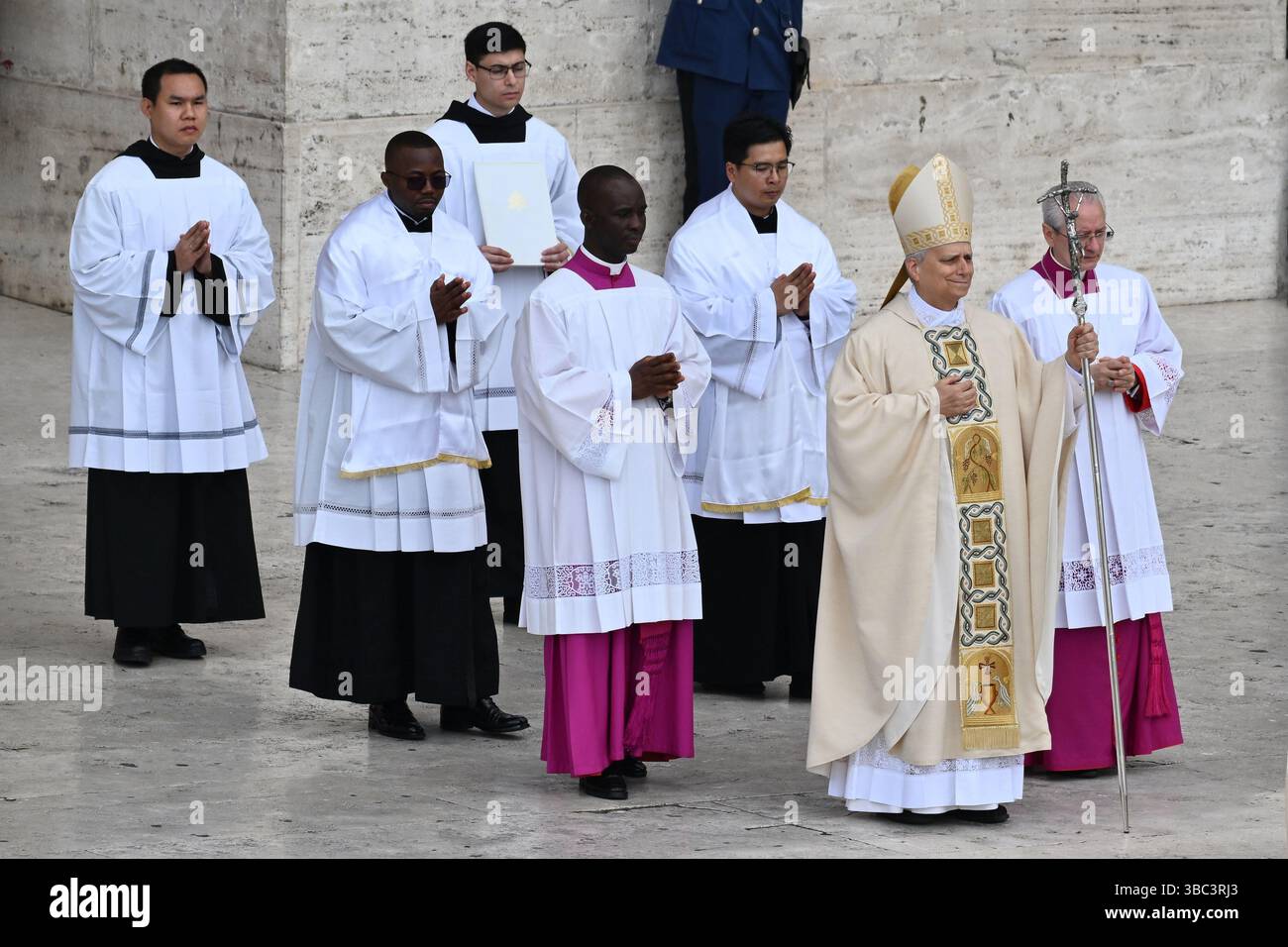 Vatican City, Italy. 18th May, 2025. Pope Leo XIV Holy Mass for the Beginning of the Pontificate ...