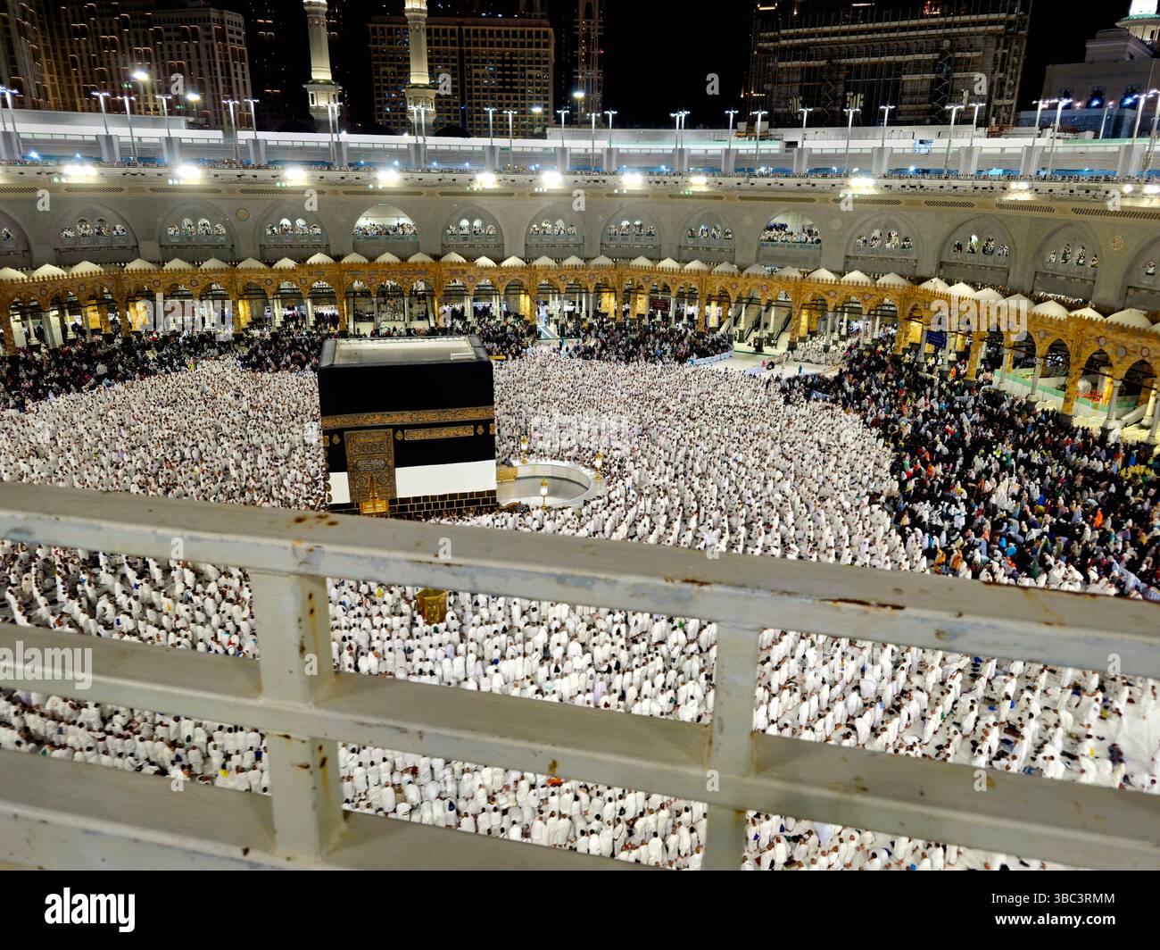 Mecca, Saudi Arabia, June 9 2024: The great mosque of Makkah with Holy ...