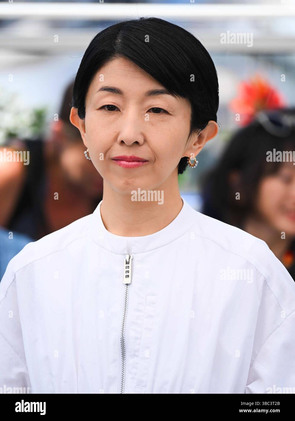 Cannes, France. 18th May, 2025. day 6 - Photocall of the film "Renoir". In the photo: Chie ...