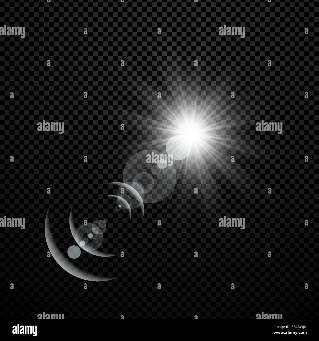 Stars flare Stock Vector Images - Alamy