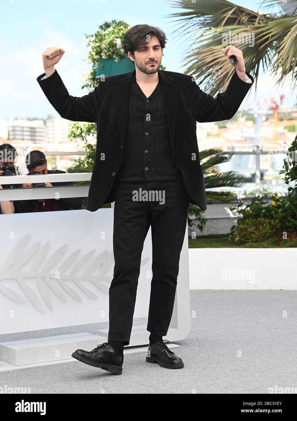 Cannes, France. 18th May, 2025. French actor Guillaume Marbeck attends ...