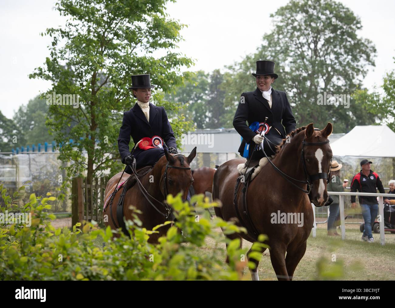 Windsor, Berkshire, UK. 18th May, 2025. Ladies side saddle in the ...