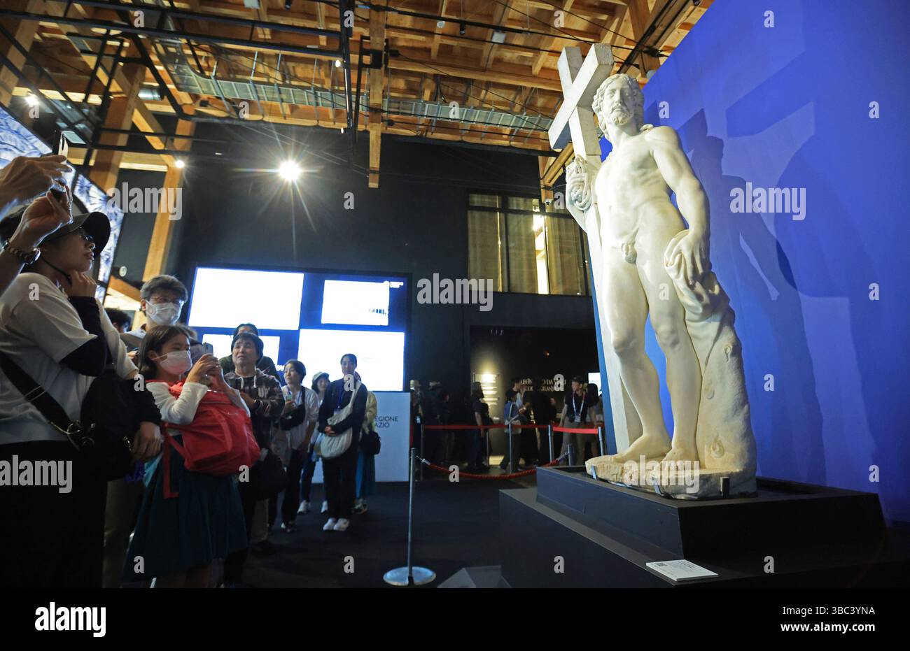 Michelangelo's "Resurrection of Christ" exhibit opens to the public at ...