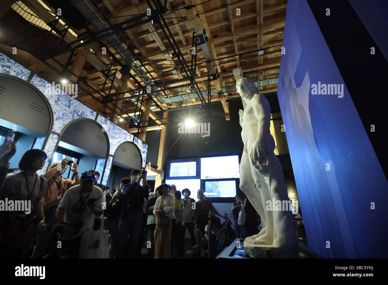 Michelangelo's "Resurrection of Christ" exhibit opens to the public at ...