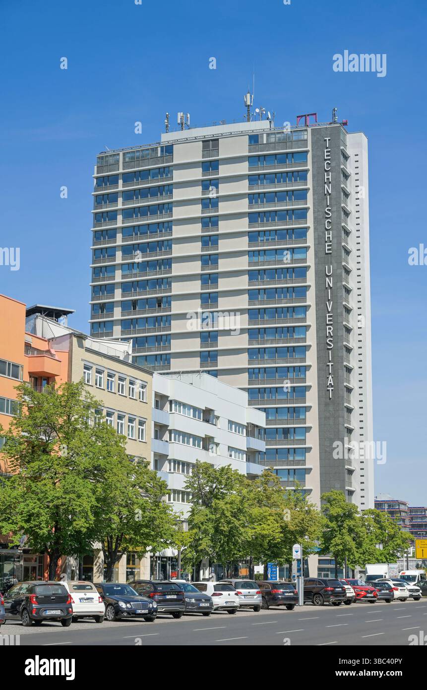 Technische Universität, Telefunken-Hochhaus, Bismarckstraße ...