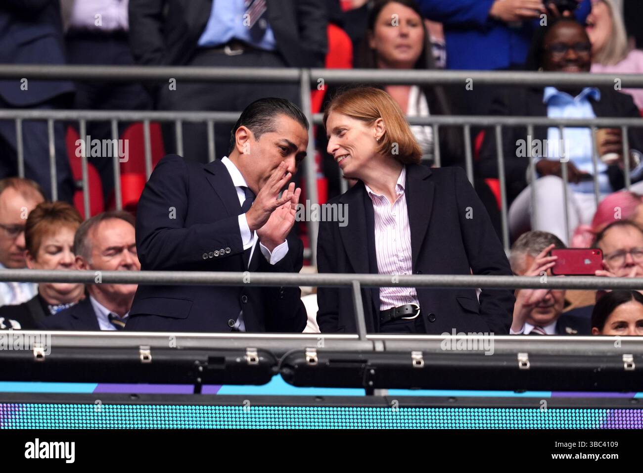 Co-owner of Chelsea Football Club Behdad Eghbali (left) ahead of the ...
