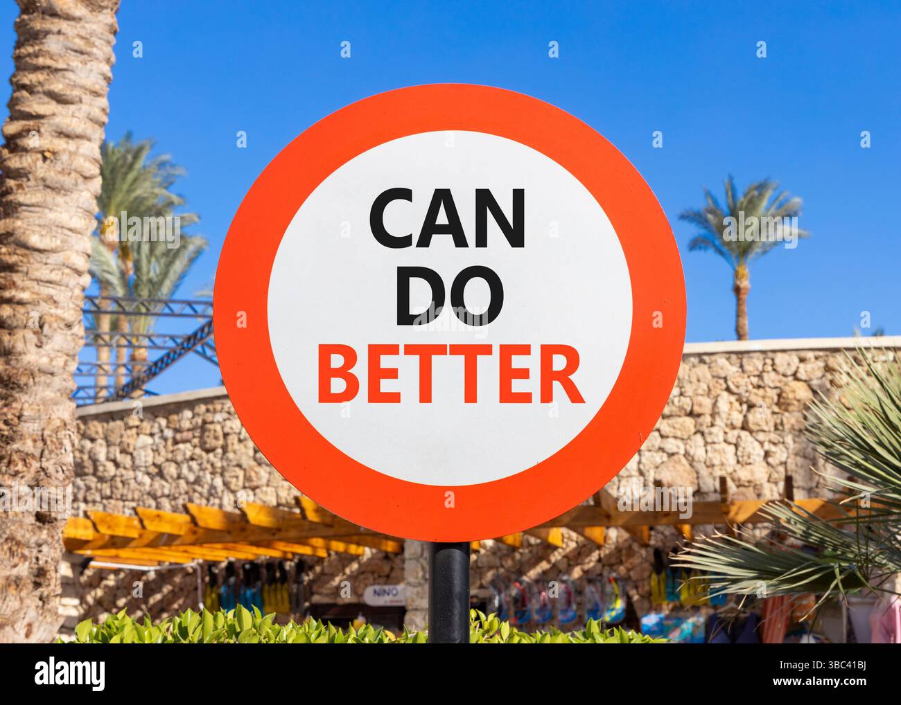 Can do better symbol. Concept words Can do better on beautiful big ...