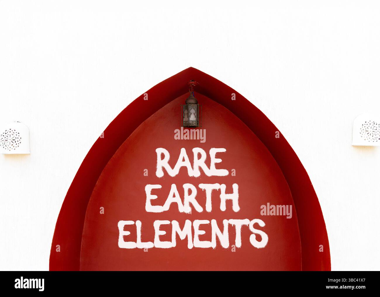 Rare earth elements symbol. Concept words Rare earth elements on ...