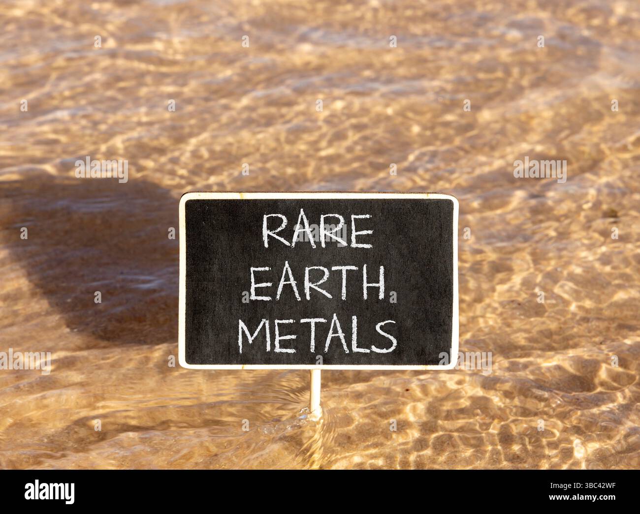 Rare earth metals symbol. Concept words Rare earth metals on beautiful ...