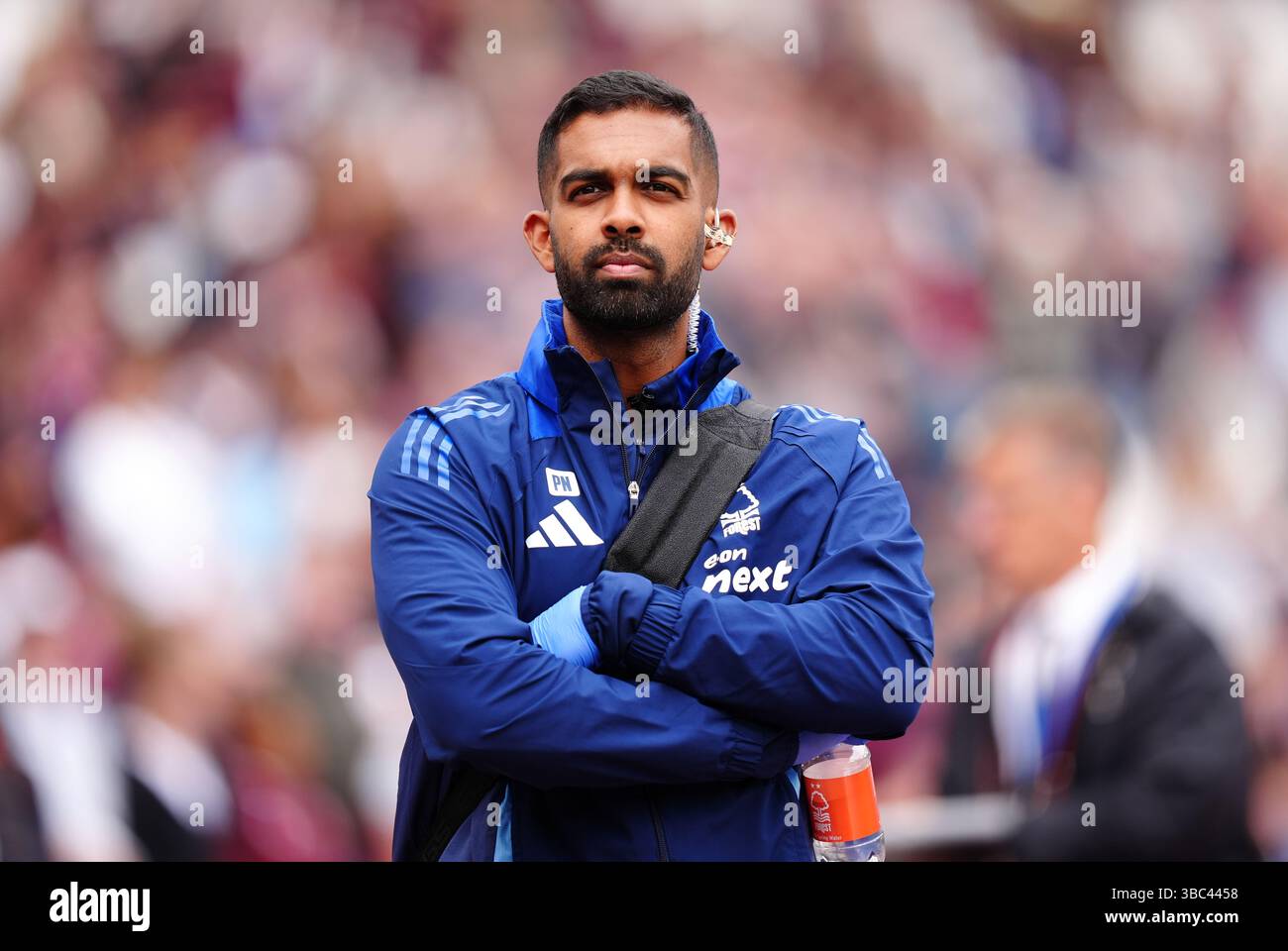 Nottingham Forest club doctor Prithish Shyam Narayan ahead of the ...