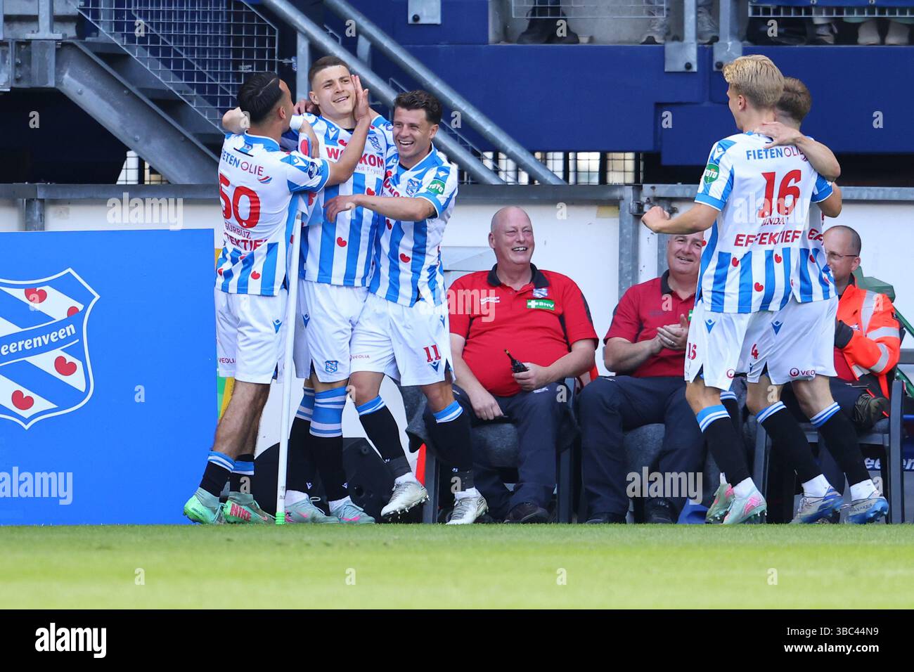 HEERENVEEN, 18-05-2025, Abe Lenstra Stadium, Dutch football, Eredivisie ...