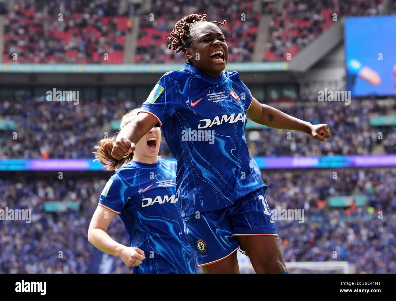 Chelsea's Sandy Baltimore celebrates scoring their side's first goal of ...