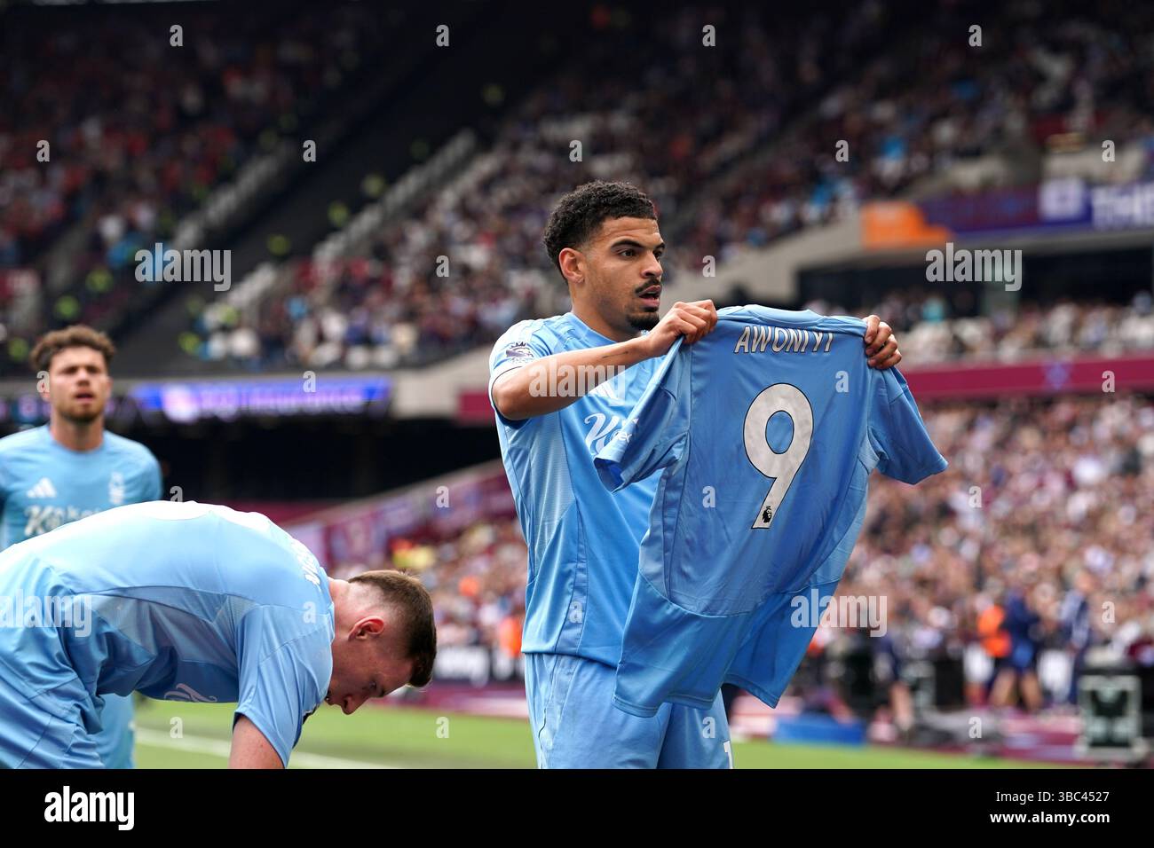 Nottingham Forest's Morgan Gibbs-White celebrates scoring their side's ...