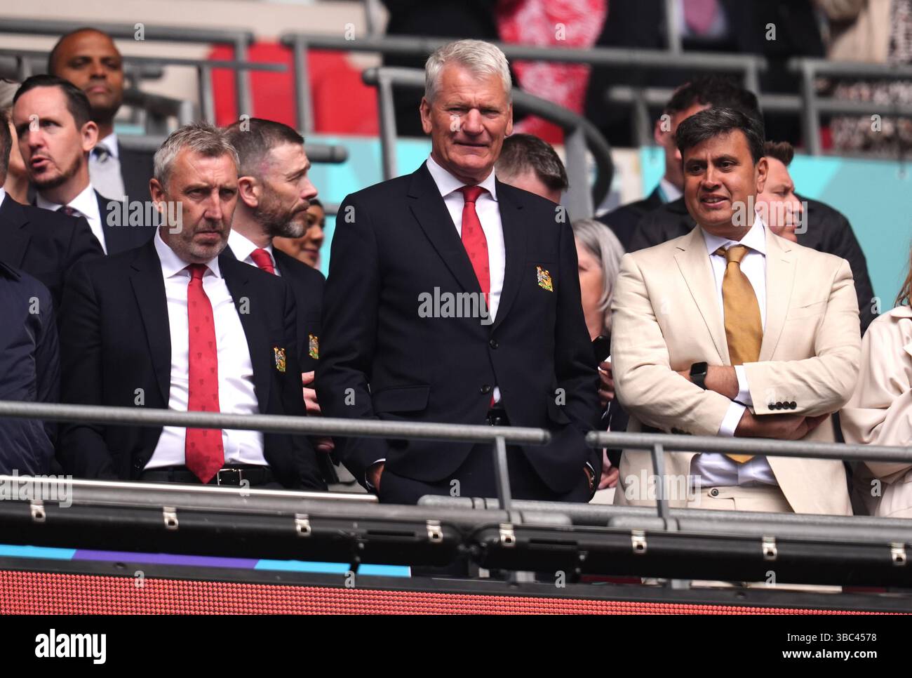 Manchester United technical director Jason Wilcox (left) and former CEO ...
